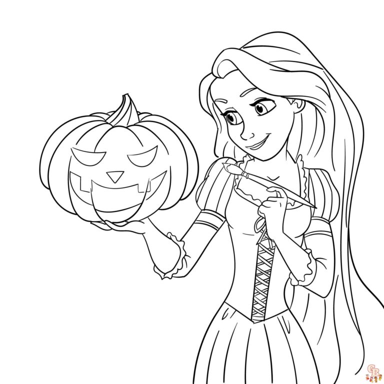 Noč čarovnic in pobarvanke za otroke - Trideseta